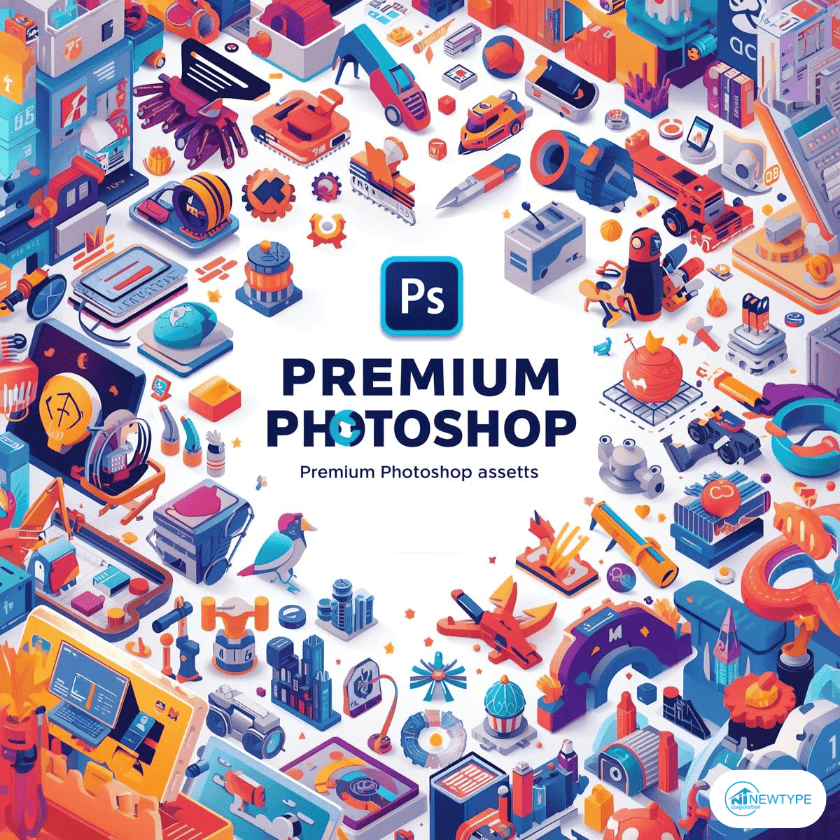 100000+ Photoshop Premium Assets - Newtype Corporation