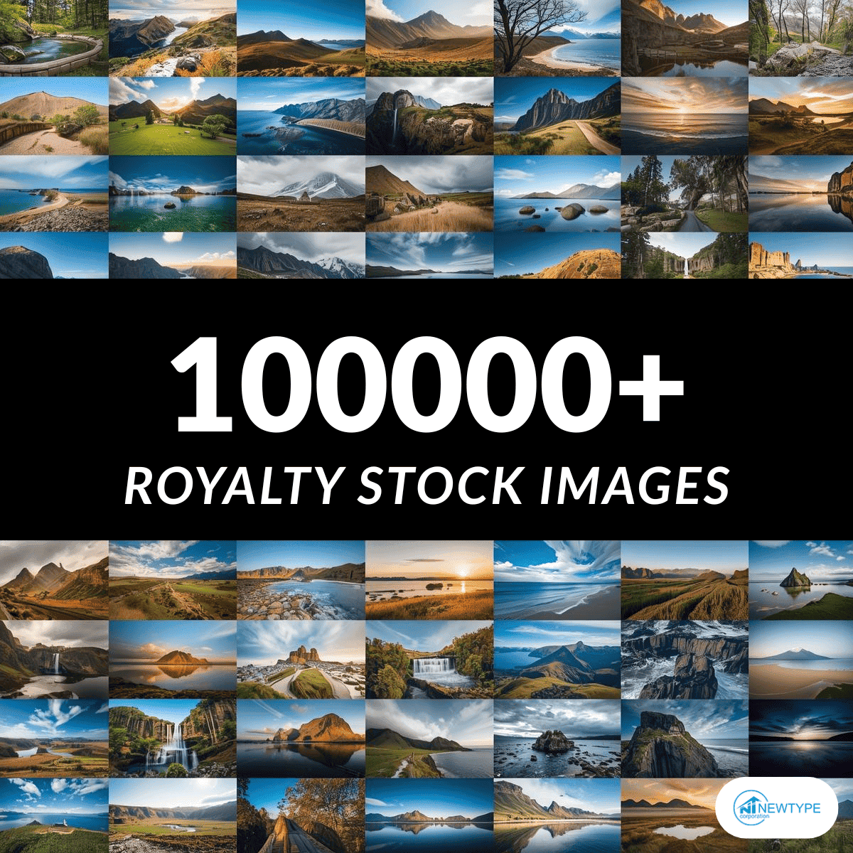 100000+ Royalty Stock Images - Newtype Corporation